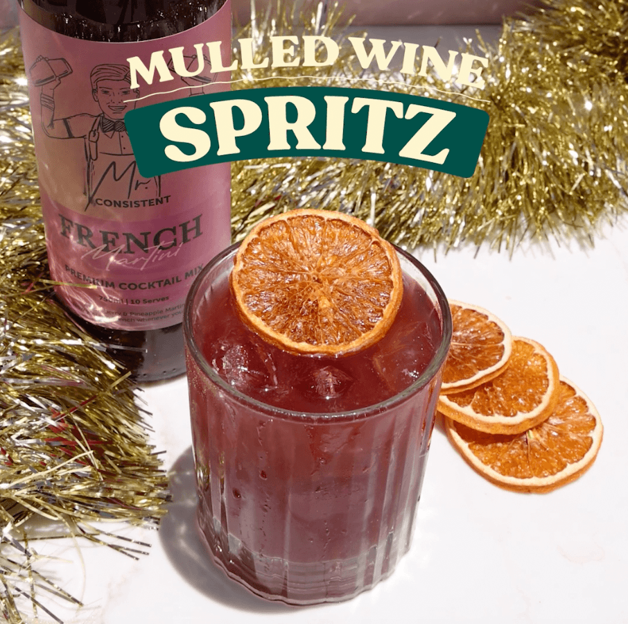 12 Days of Christmas Cocktails: Mulled Wine Spritz🍇🎄 – Mr. Consistent