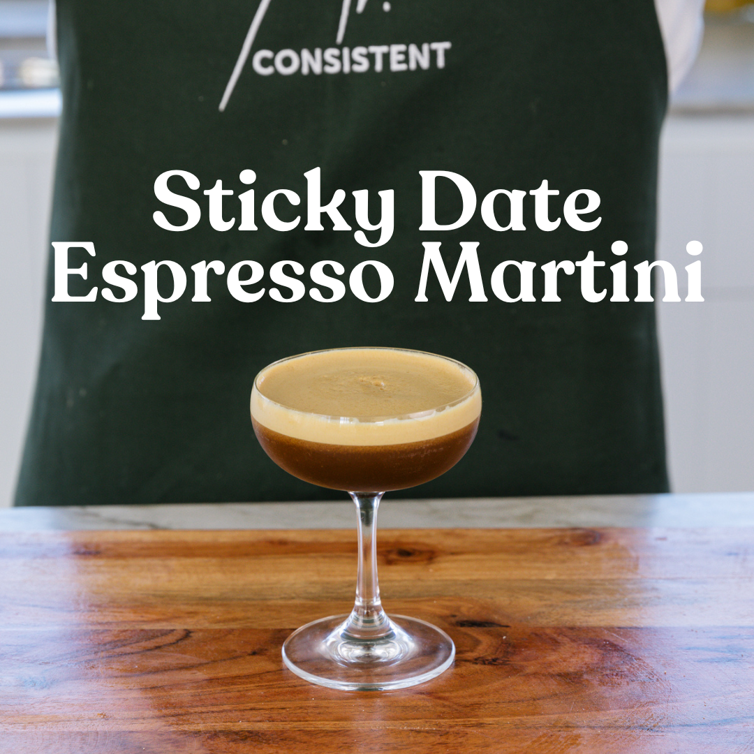 Sticky Date Espresso Martini Cocktail Recipe - Mr. Consistent Cocktail ...
