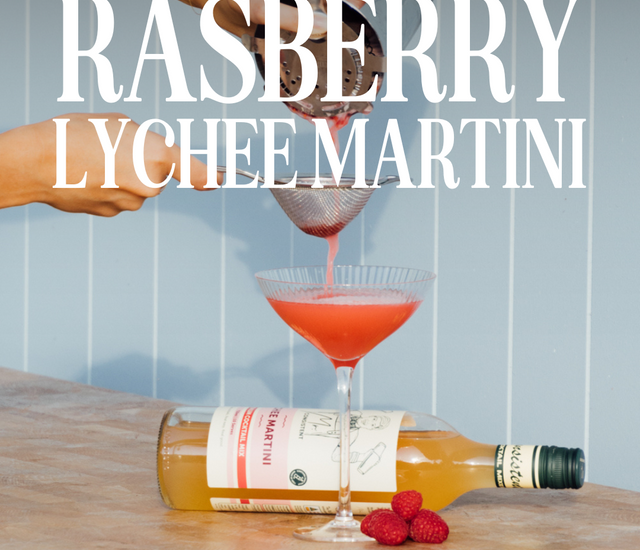 Raspberry Lychee Martini Recipe – Mr. Consistent