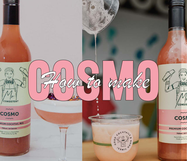 Cosmopolitan Recipe in 30 Seconds | Mr. Consistent