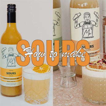 Sours in 30 Seconds | Amaretto Sour, Whiskey Sour, Gin Sour & More – Mr ...