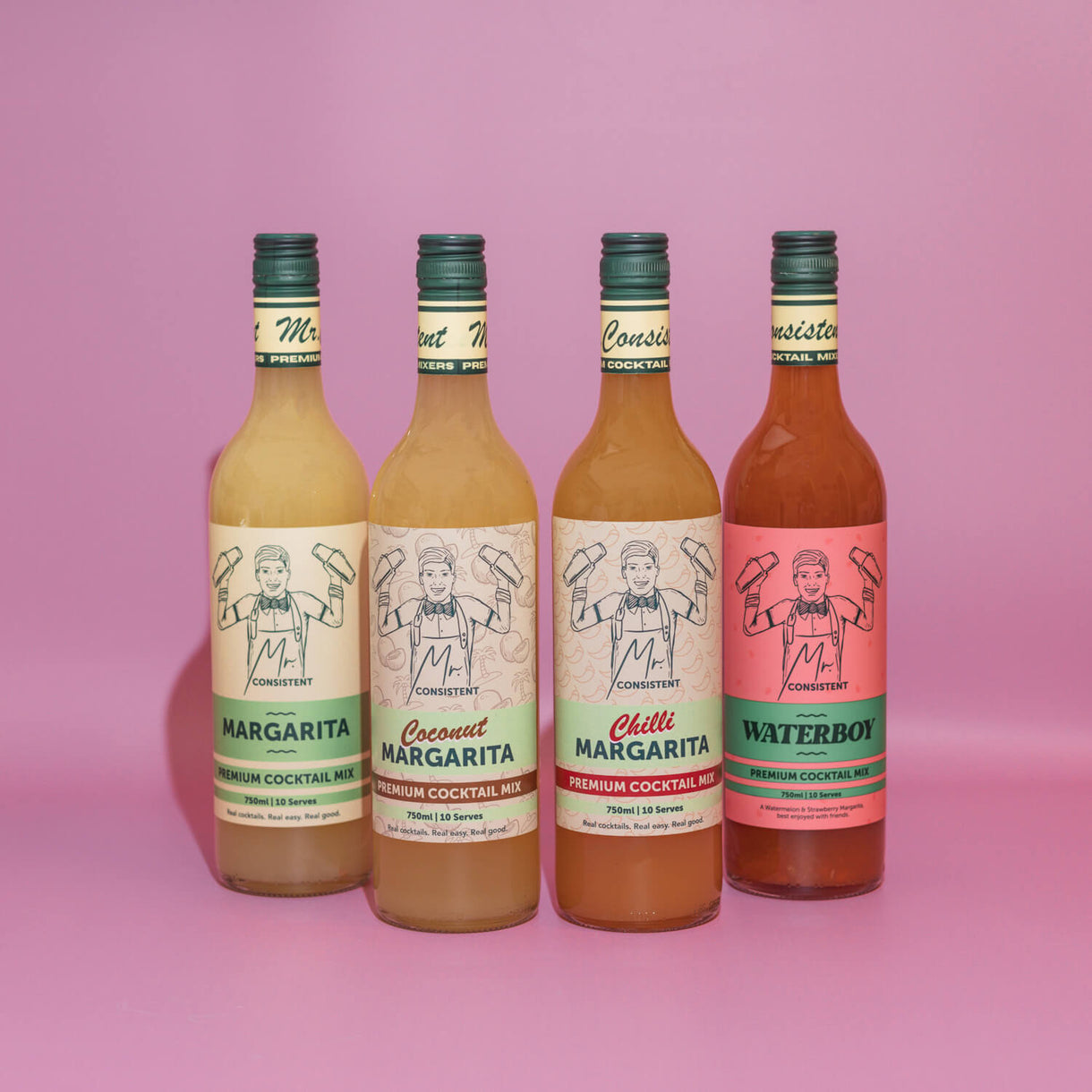 Mr. Consistent • #1 Aussie Fave Cocktail & Mocktail Mixers