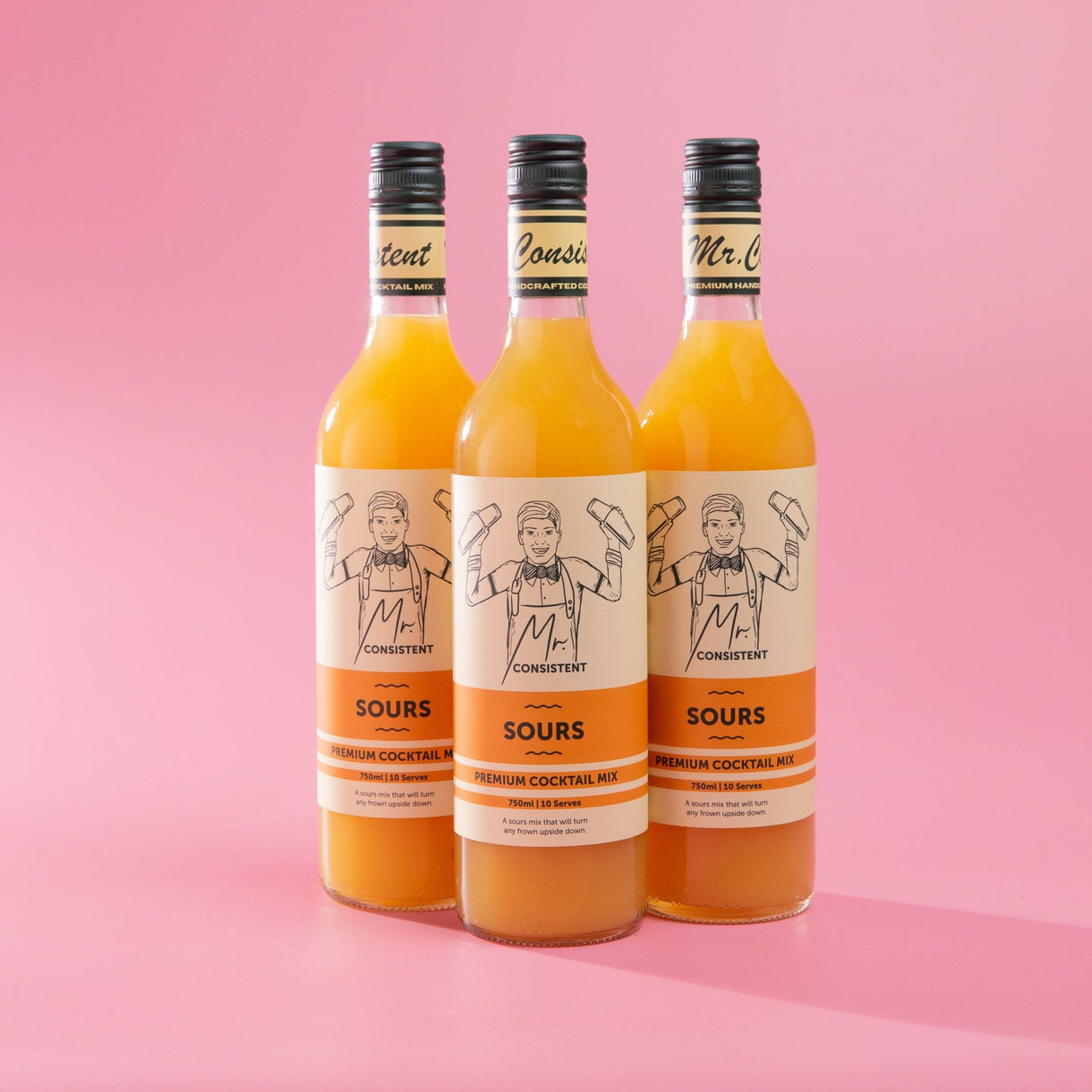 Mr. Consistent | Sours Cocktail Mixer - Vegan Sours Cocktail Mixer