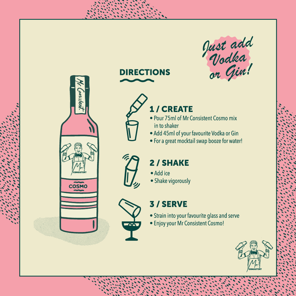 COCKTAIL MIXERS – Mr. Consistent