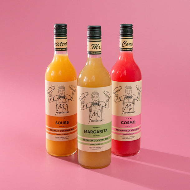 Mr. Consistent • #1 Aussie Fave Cocktail & Mocktail Mixers