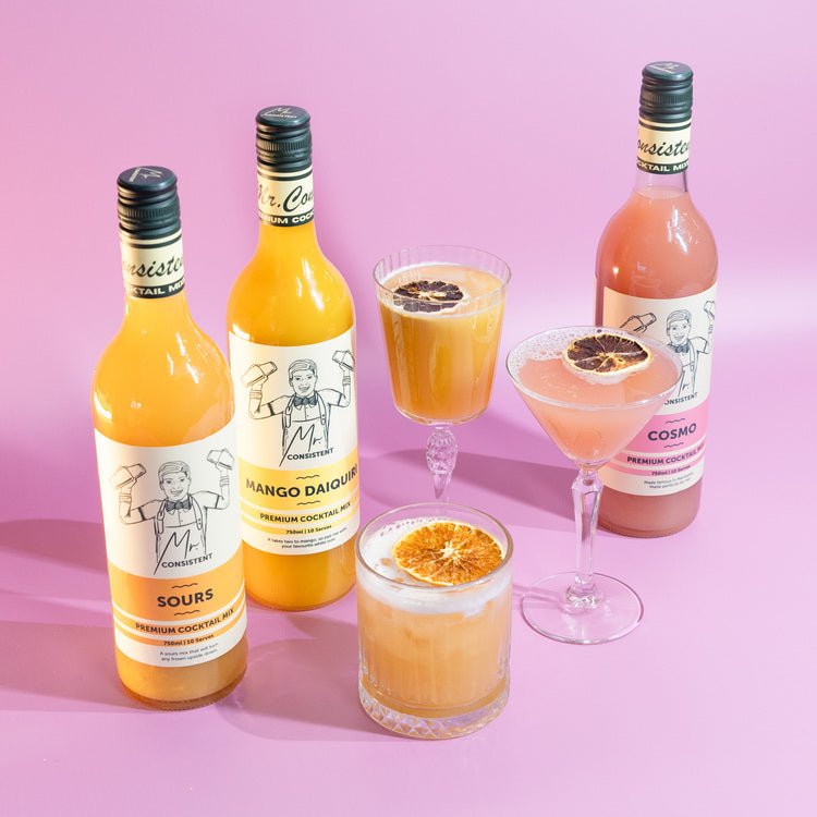 Mr. Consistent Premium Cocktail Mixers