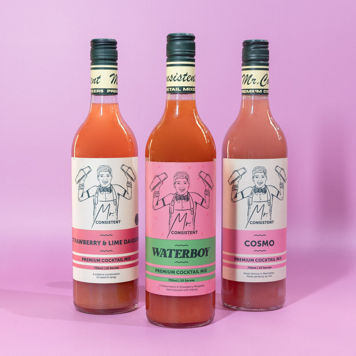 Mr. Consistent Premium Cocktail Mixers